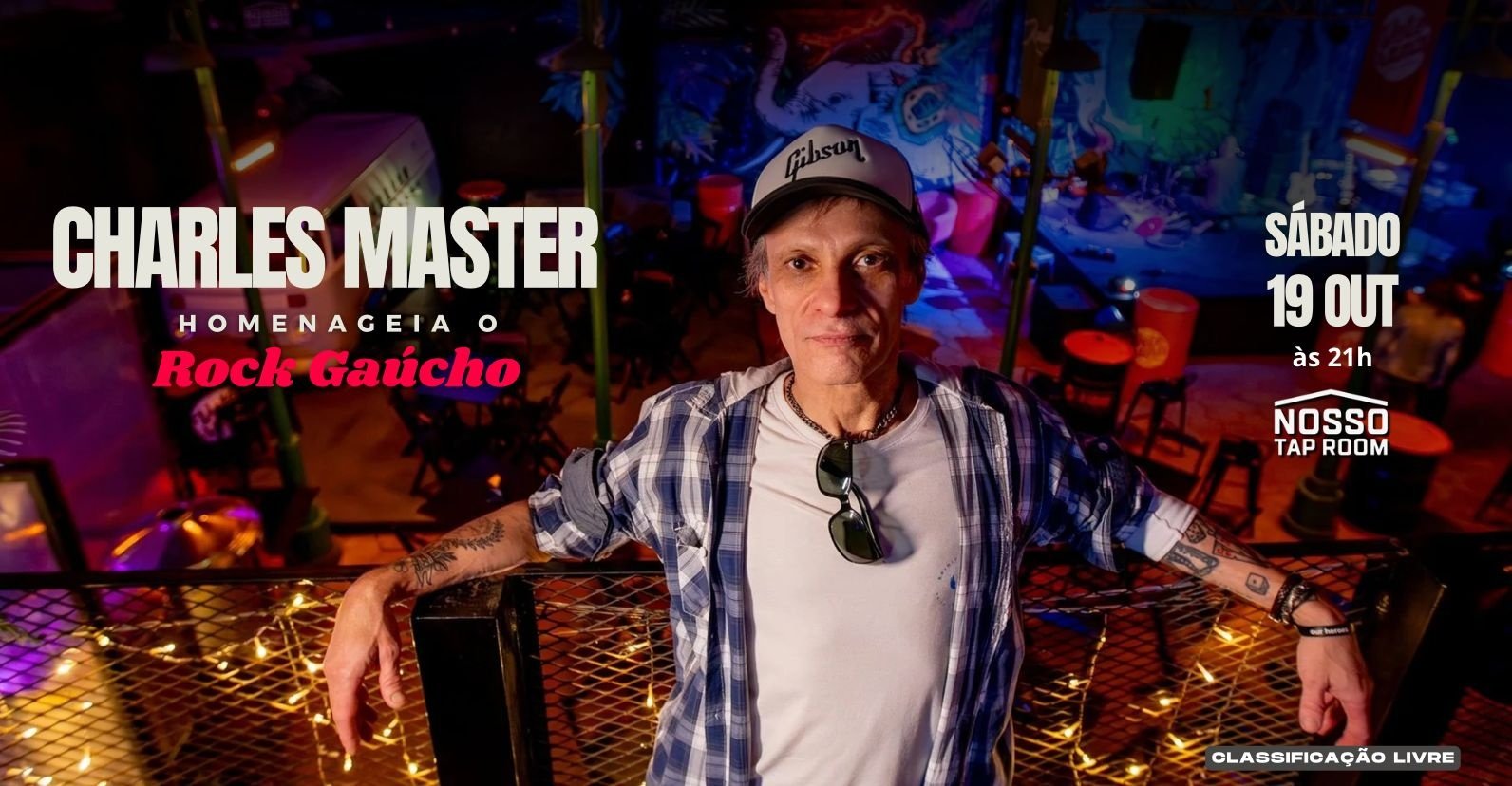 Charles Master homenageia o rock gaúcho e lembra repertório da banda ...